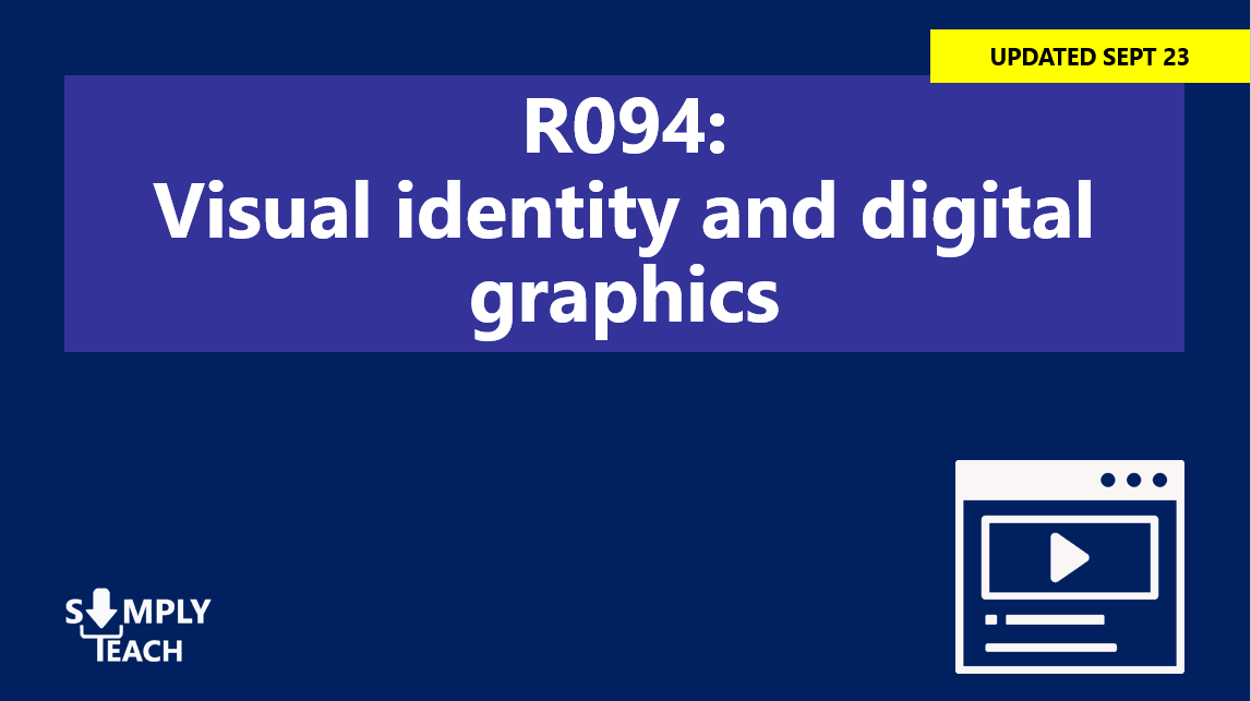 OCR Creative iMedia (J834) – SimplyTeach